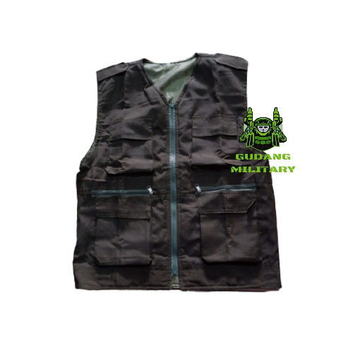 Jual Rompi Tactical / Rompi Wartawan - Hijau Army | Shopee Indonesia