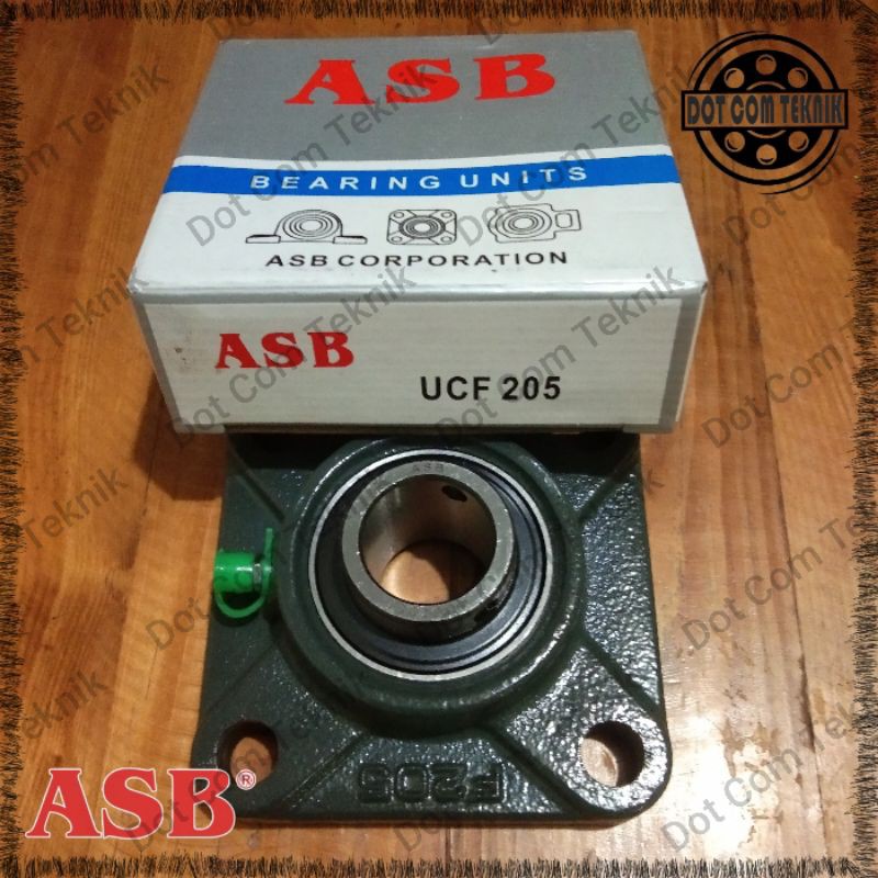 Jual PILLOW BLOCK BEARING UCF 205 ASB (AS : 25 M/M) | Shopee Indonesia