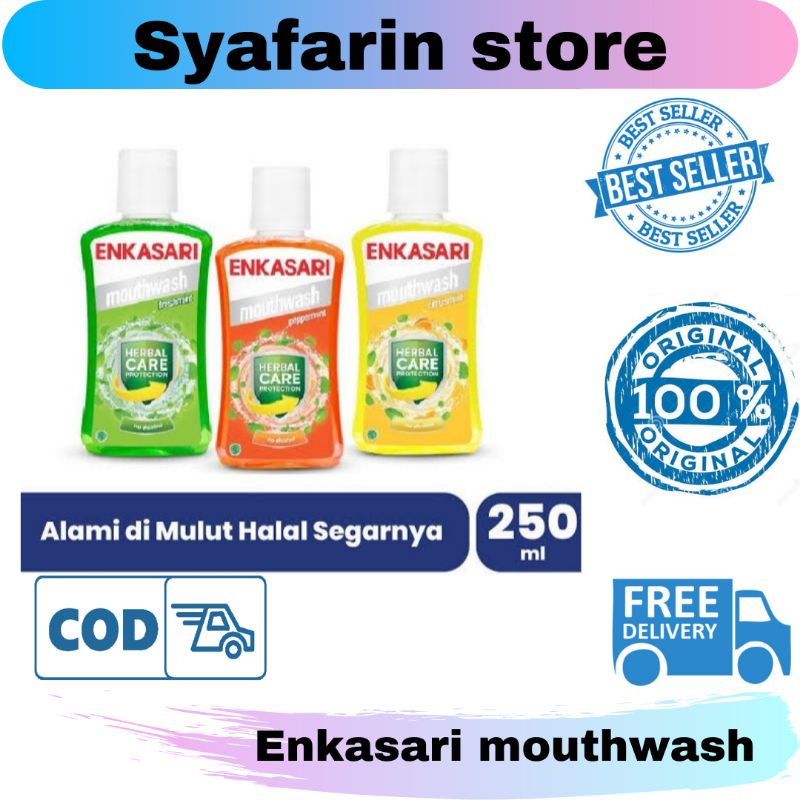 Jual Enkasari mouthwash | Shopee Indonesia