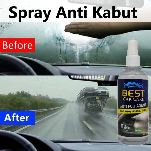 Jual Anti Fog Kabut Spray Agent Kaca Mobil Helm Kacamata | Shopee Indonesia