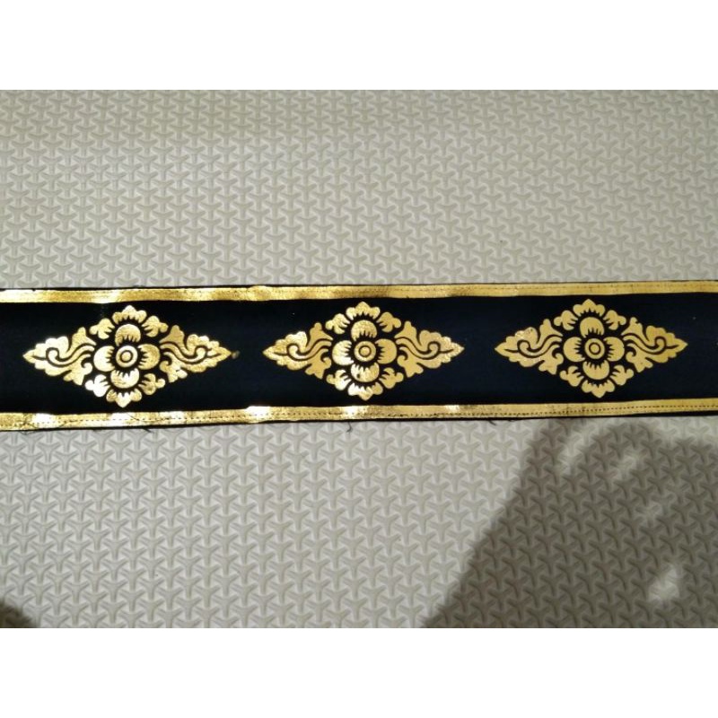 Jual Sabuk prada bludru screen bali harga per 1m | Shopee Indonesia