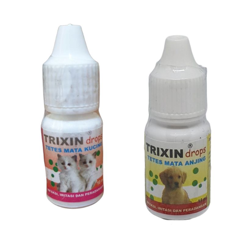 Jual TRIXIN CAT & DOG OBAT TETES MATA & HIDUNG KUCING / ANJING ...