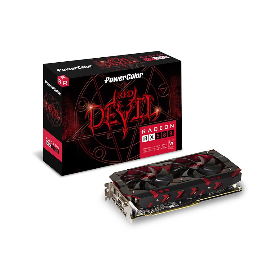 Jual Vga PowerColor RX 580 8GB Red Devil - PowerColor Radeon RX 580 Red ...