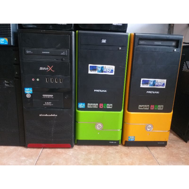 Jual CPU + Monitor Core i3 Ram 4GB HDD250GB Plus Monitor 16 inci ...
