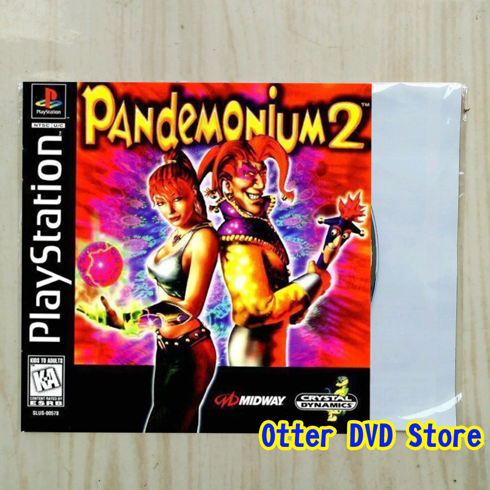Jual Kaset CD Game Ps1 Ps 1 Pandemonium 2 | Shopee Indonesia