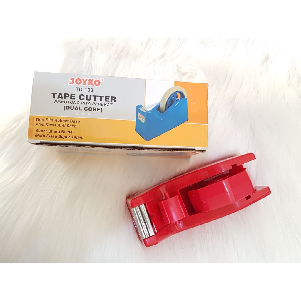 Jual [PCS] TAPE CUTTER / DISPENSER TAPE /ALAT PEMOTONG ISOLASI JOYKO TD ...