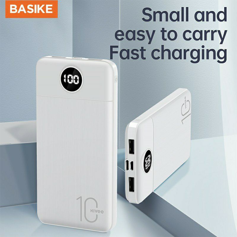 Jual Power Bank Kivee 10000mAh 100% Original KV-P126P | Shopee Indonesia