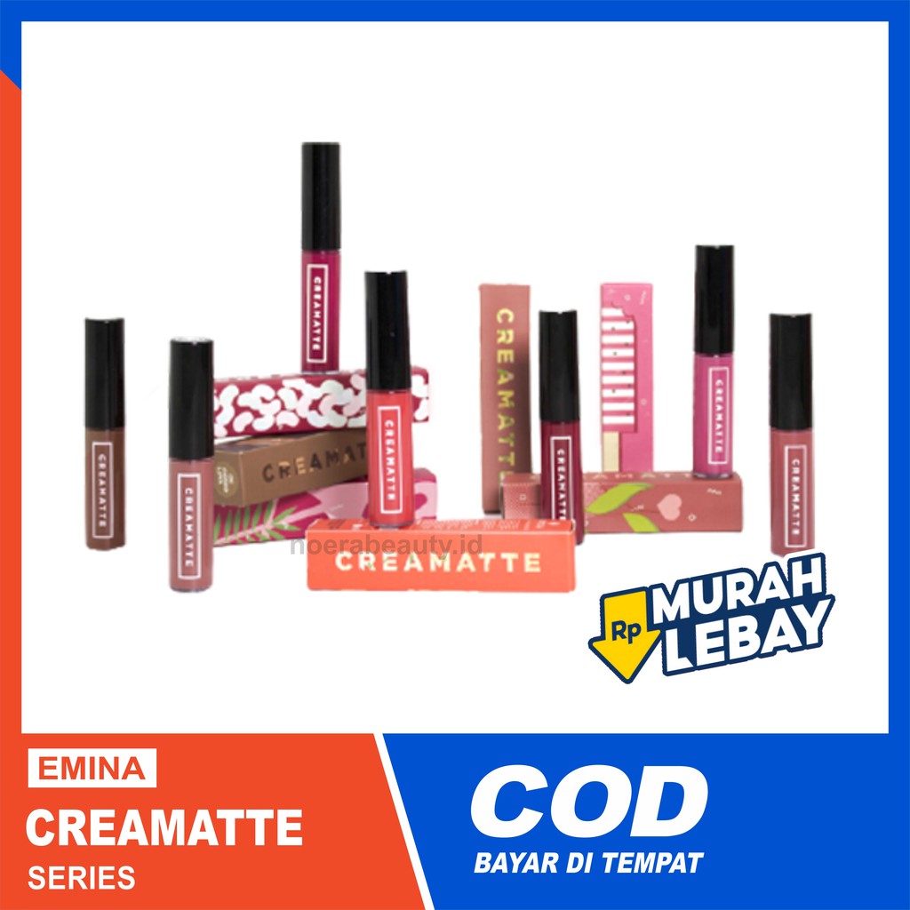 Jual EMINA Creammatte Lip Cream Matte BPOM (Kemasan Lama) | Shopee ...