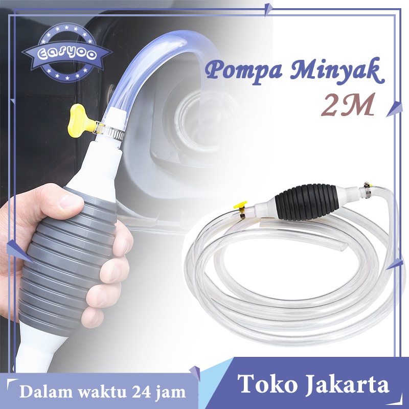 Jual Pompa Tangan Manual Tahan Lama Hand Siphon Pemindah Air Minyak ...