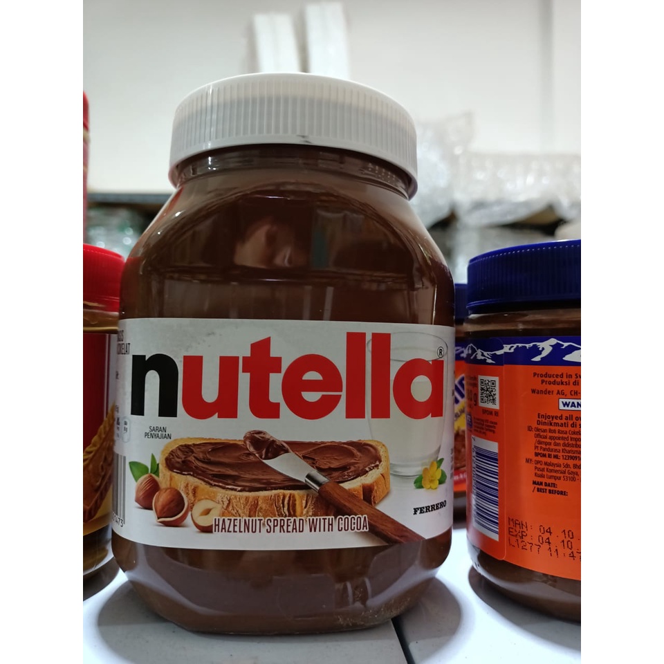 Jual Nutella 1kg / Selai Coklat Hazelnut EXP Feb 2026 | Shopee Indonesia