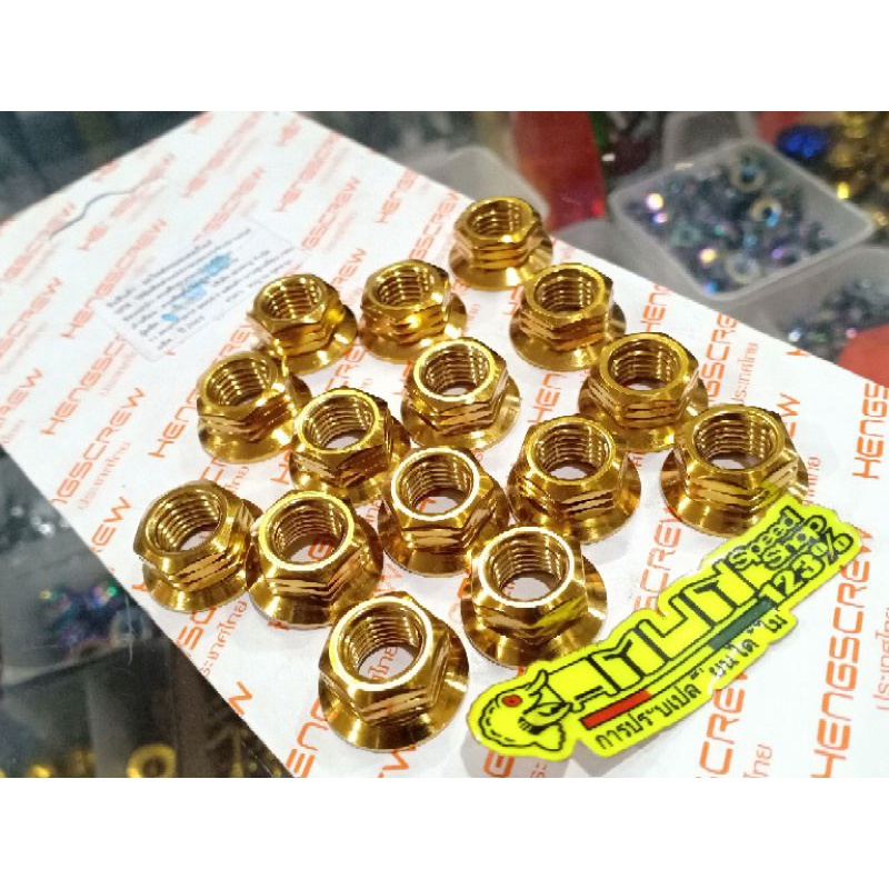 Jual mur probolt gold 14 drat 14 atau m10 original Heng Thailand harga ...