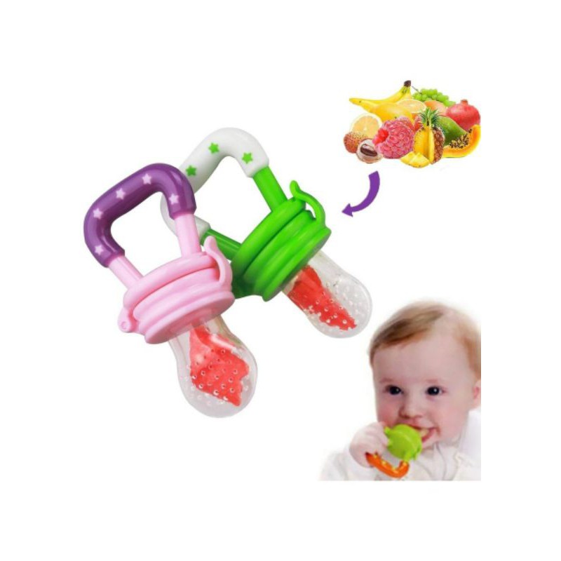 Jual Dot teether compeng buah fruit feeder bayi Makassar | Shopee Indonesia