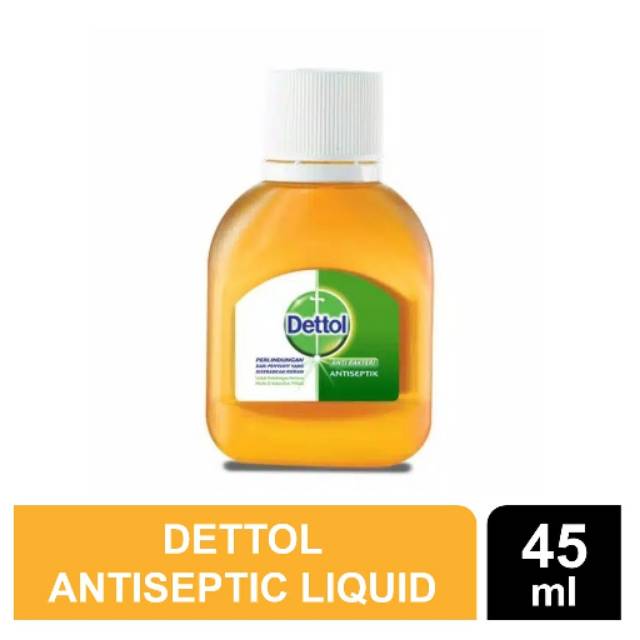 Jual Dettol Antiseptic Liquid / detol cair 45ml | Shopee Indonesia
