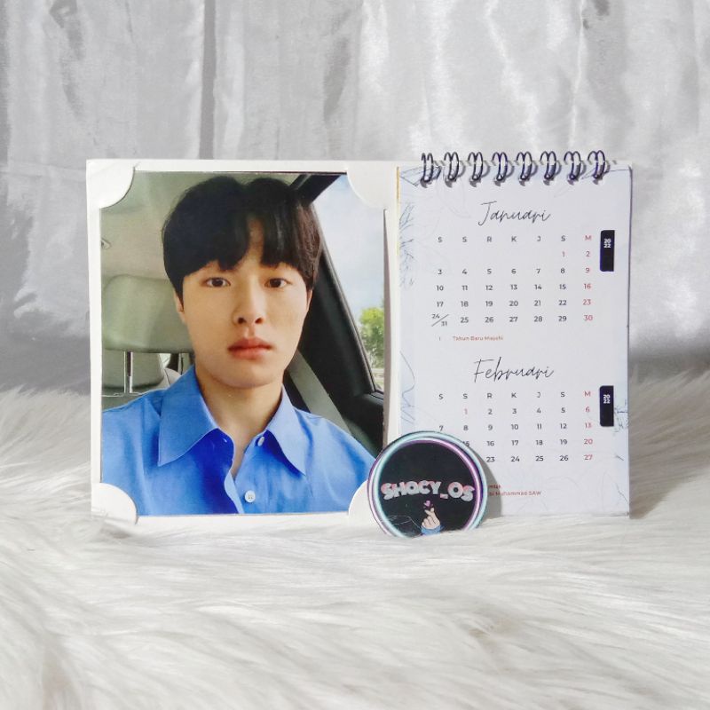 Jual Kalender Meja 2023 Aktor AOUAD Yoon Chan Young Park Solomon Cho ...