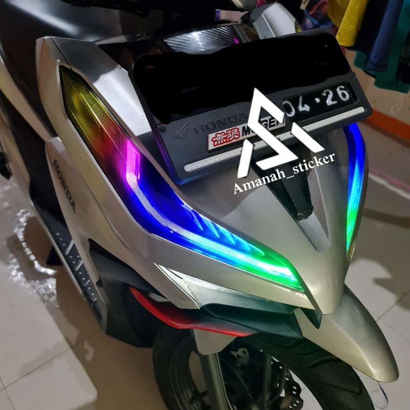Jual STIKER ALIS VARIO 150 / STICKER ALIS VARIO 125 NEW / STIKER LAMPU ...