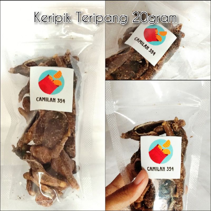 Jual [BELI 10 GRATIS 1] Keripik Teripang Hitam Siap Makan - 20gr ...