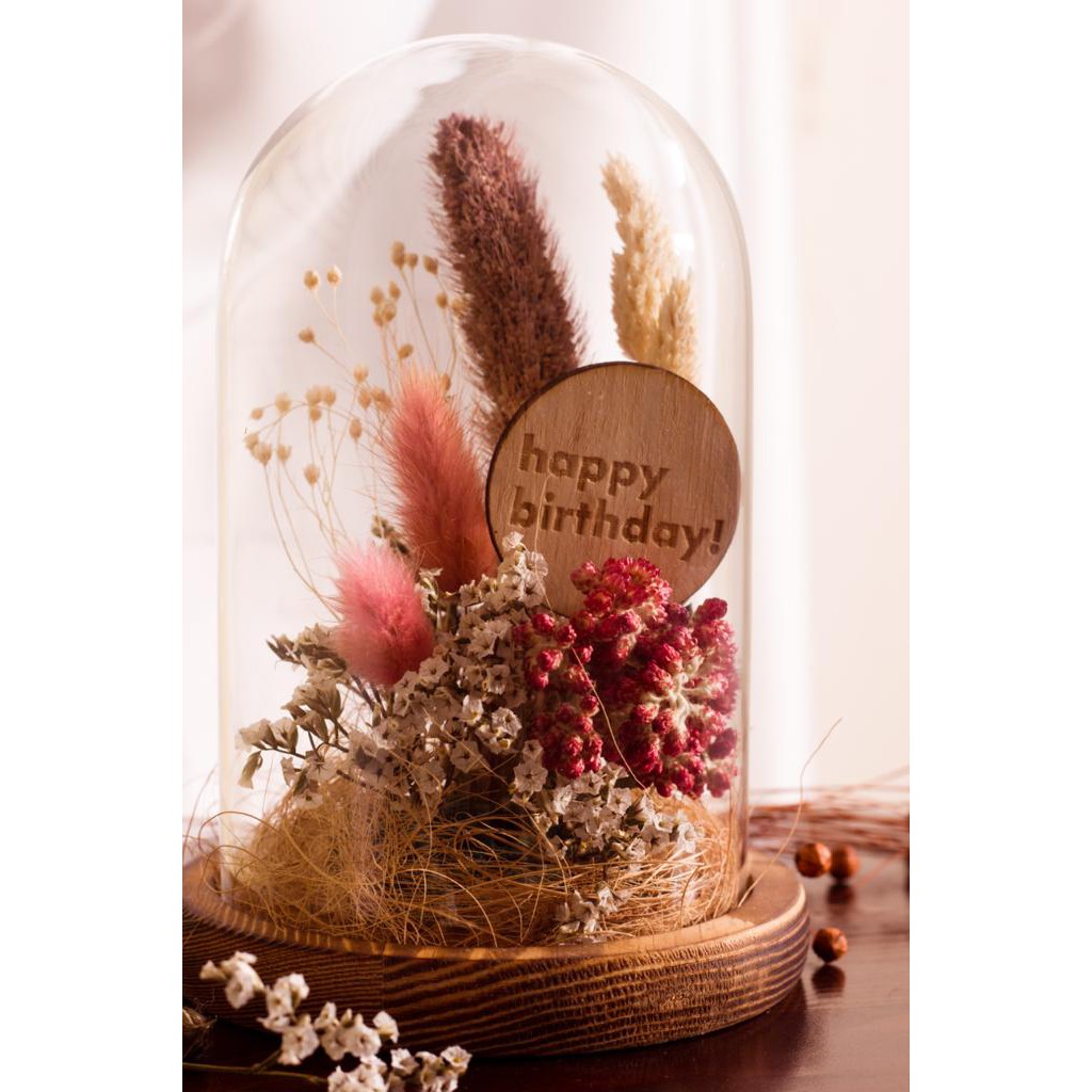 Jual Flower Dome / Dome kaca / Dome bunga - S size | Shopee Indonesia