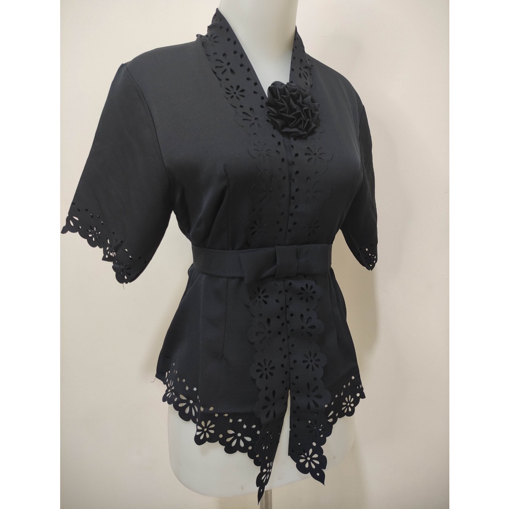 Jual Atasan Kebaya kartini Kutu baru Modern Terbaru Bahan Baloteli ...