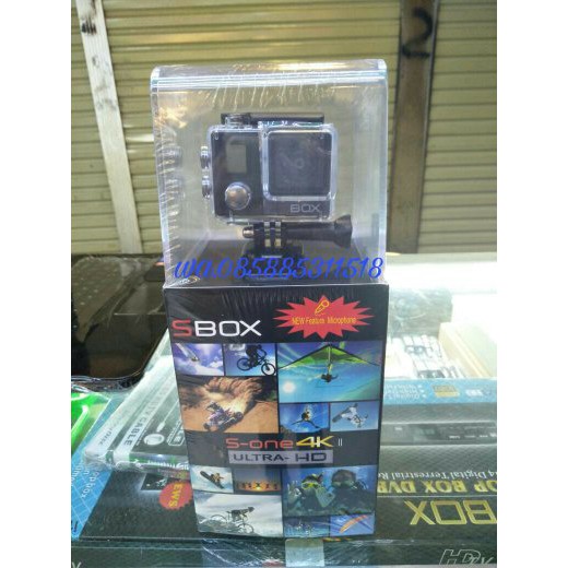 Jual Termurah !!! PROMO SBOX S-ONE 4K DUAL LAYAR ULTRA HD 21 MEGA PIXEL | Shopee Indonesia