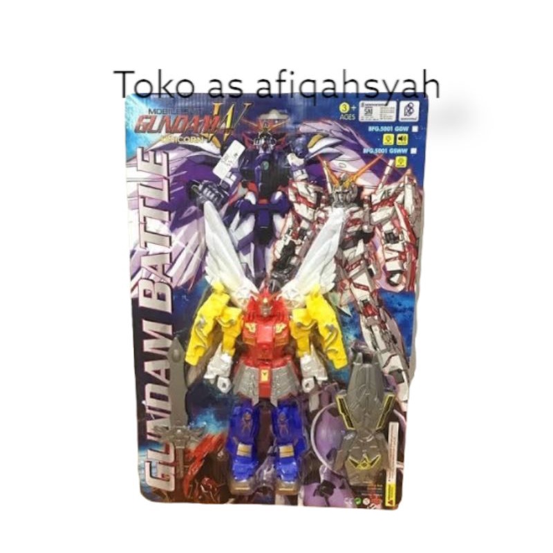 Jual Mainan Robot Gundam BFG 5001 | Shopee Indonesia