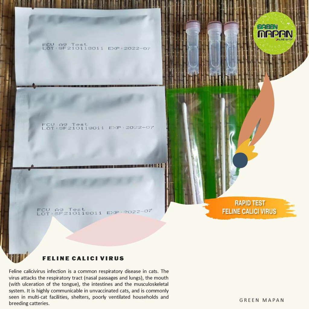 Jual Feline Calici (FCV) Test Untuk Kucing / Cats | Shopee Indonesia