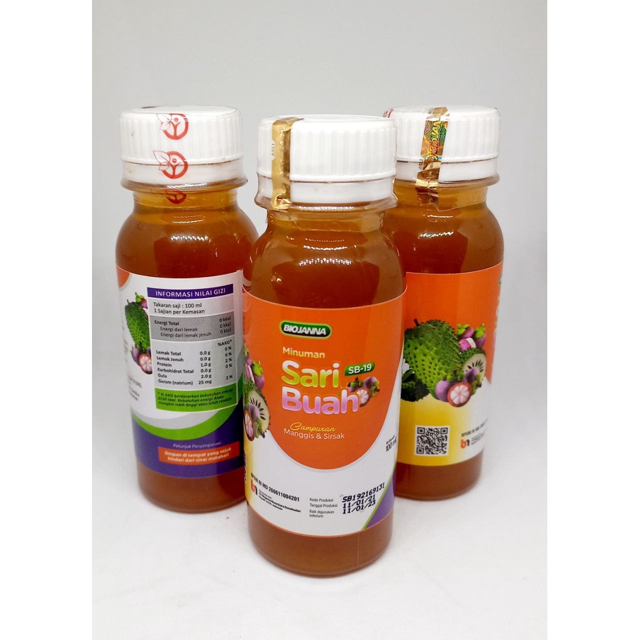 Jual Biojana Minuman Sari Buah ( SB-19 ) | Shopee Indonesia