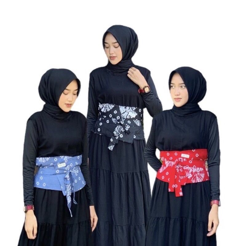 Jual obi belt tenun tiedye batik / obi belt / obi batik / obi belt ...