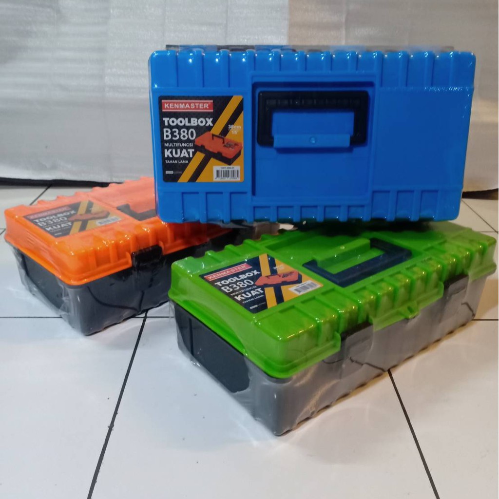 Jual Tool Box Kenmaster 15 inch Tool Box Kotak Perkakas Wadah Perkakas ...