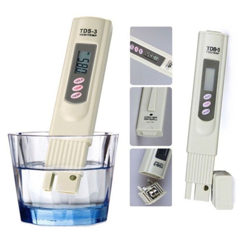 Jual TDS METER 3 ALAT PENGUKUR PPM AIR | Shopee Indonesia