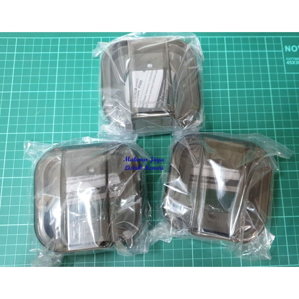 Jual Panasonic Cover Plate Penutup Saklar Stop kontak Waterproof ...