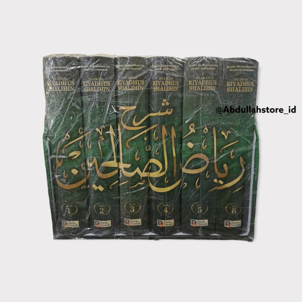 Jual Buku Syarah Riyadhush Shalihin 6 Jilid Darussunnah | Shopee Indonesia