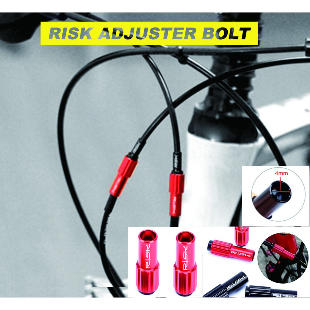 Jual RISK Inline Cable Adjuster Shifter / Brake Rem Kabel Sepeda ...