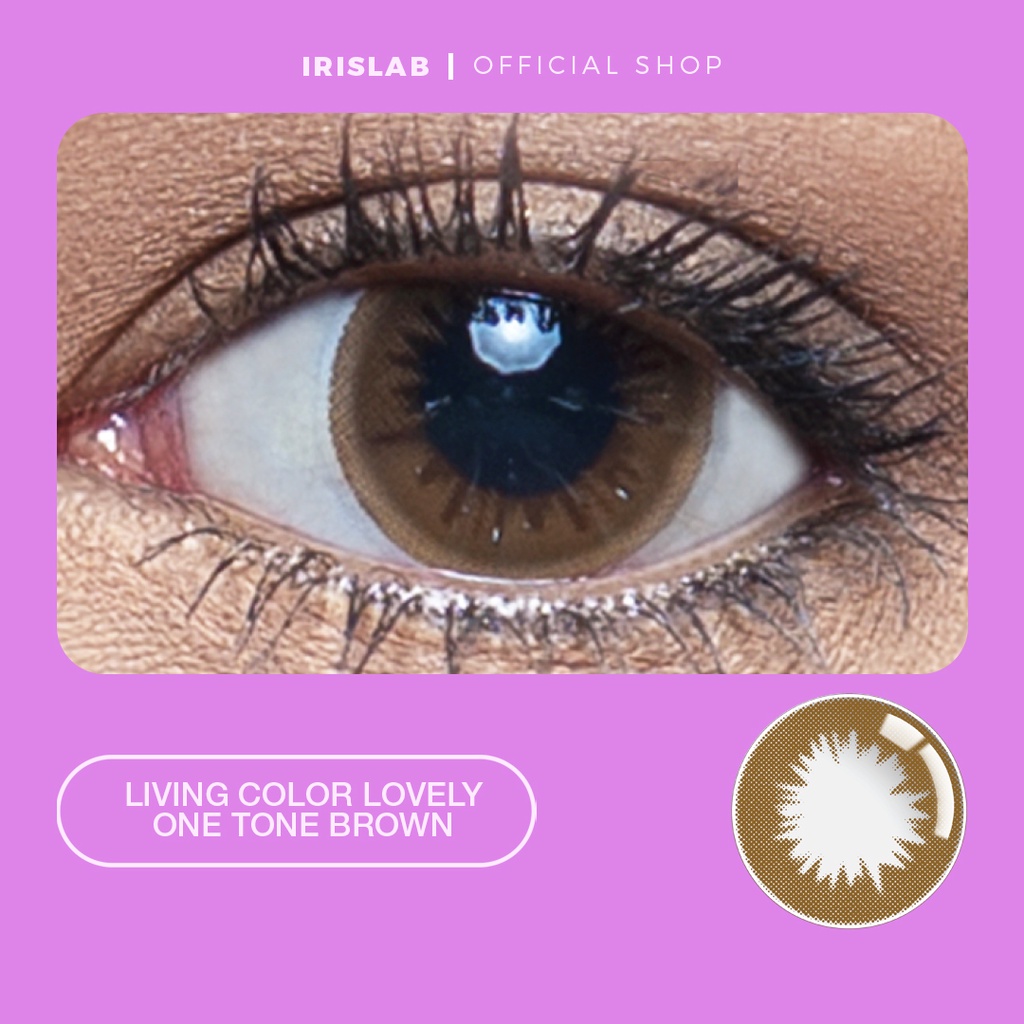 Jual Living Color Lovely 1 Tone Softlens - MINUS & NORMAL by Irislab ...