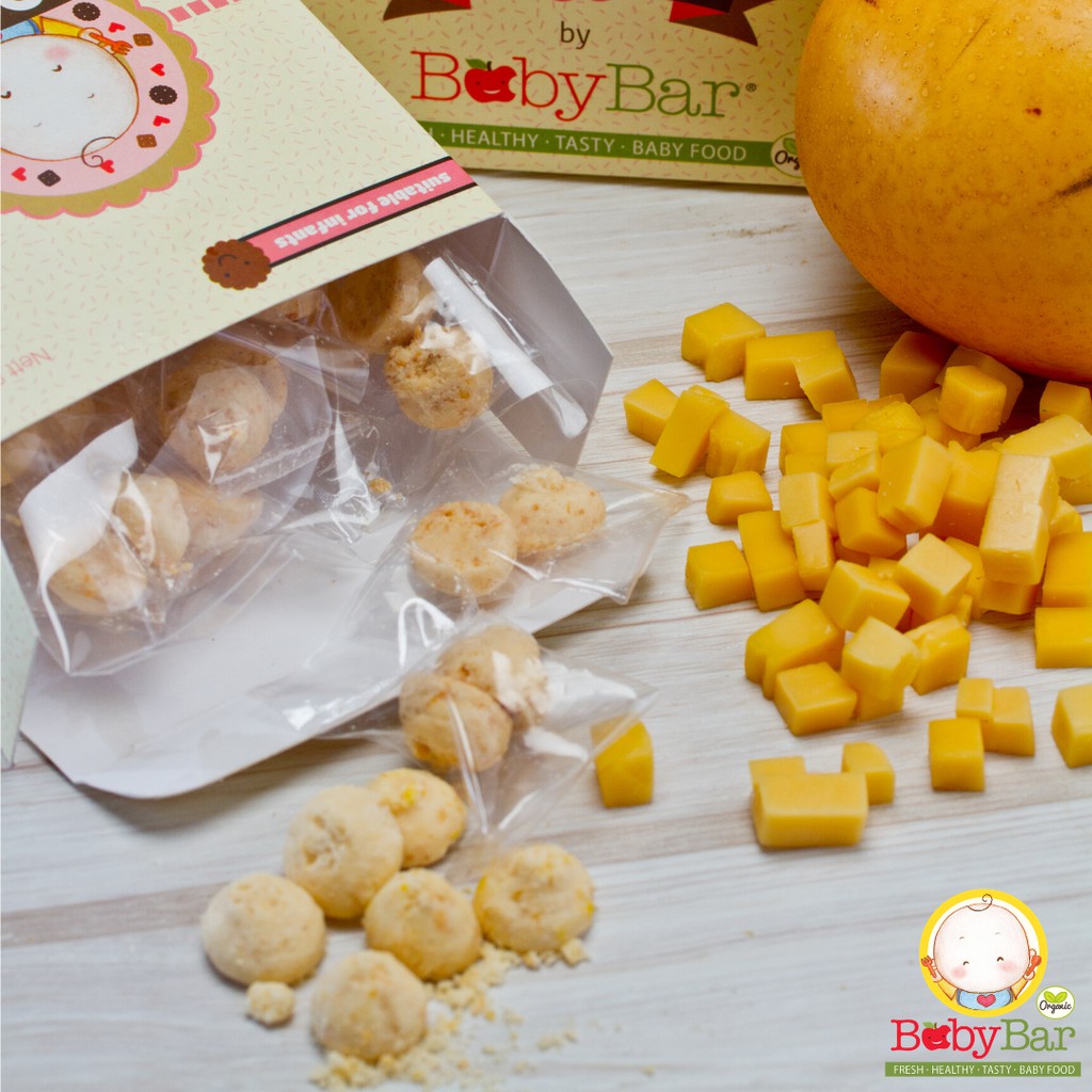 Jual Makanan Bayi Mpasi Baby Bar Apple Cheese Pearl Cookies BabyBar ...