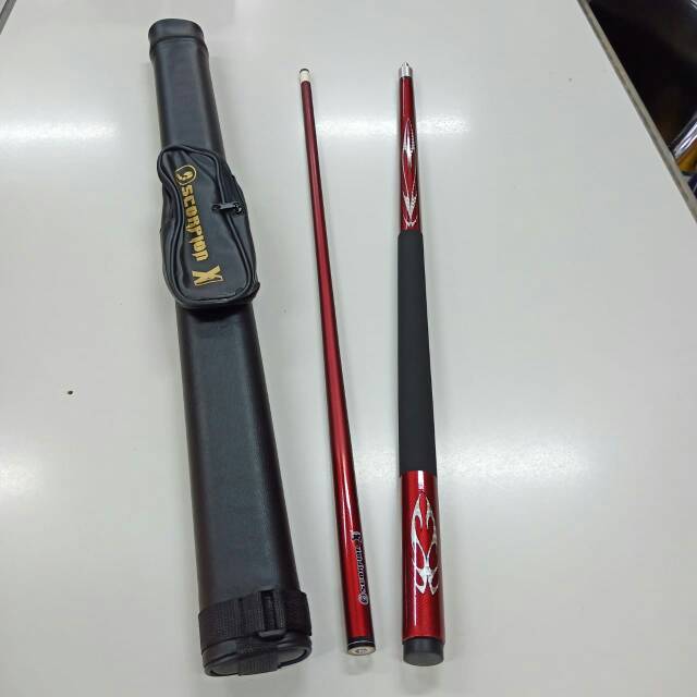 Jual Stick stik tongkat billiard biliar bilyar scorpion x1-2 12 mm 12mm ...