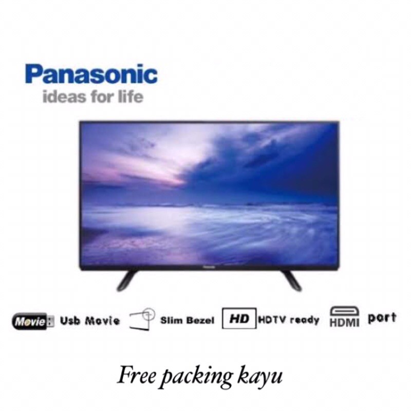 Jual TV LED /MONITOR PC Panasonic 24 inch HD usb movie seri G302 (Free ...