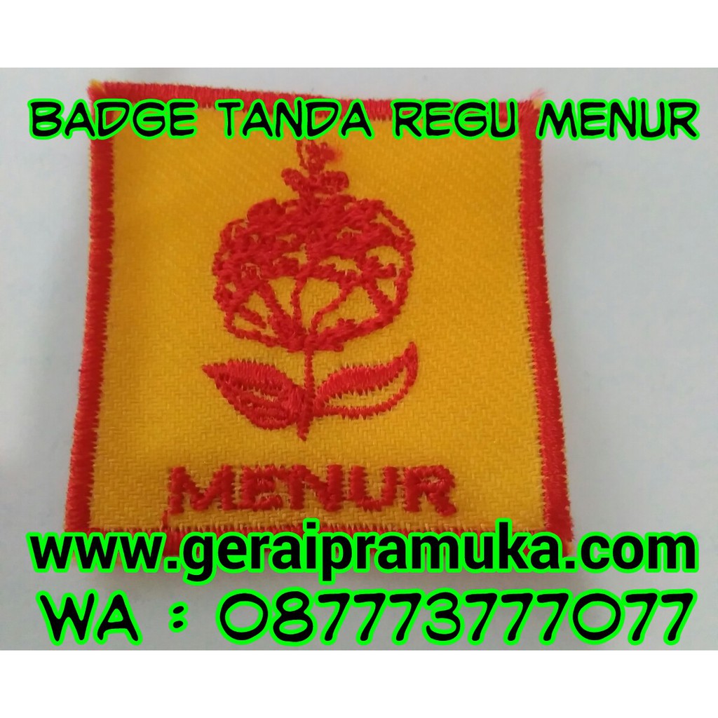 Jual Badge Tanda Regu Menur | Shopee Indonesia