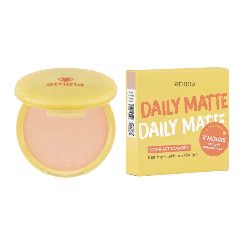 Jual Emina Daily Matte Compact Powder | Shopee Indonesia