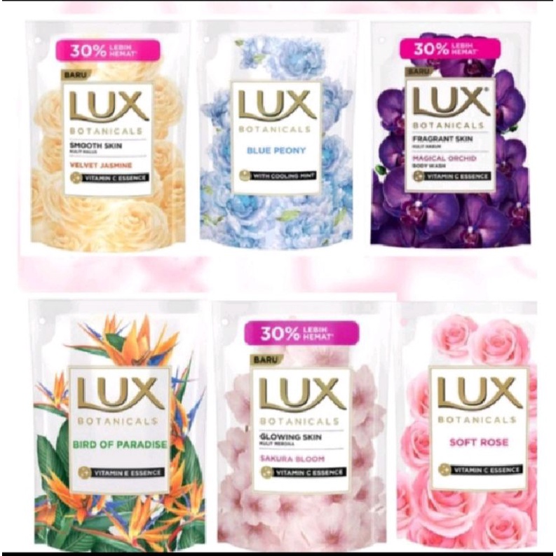 Jual LUX BOTANICALS Sabun Cair Kemasan Reffil 400 ML | Shopee Indonesia