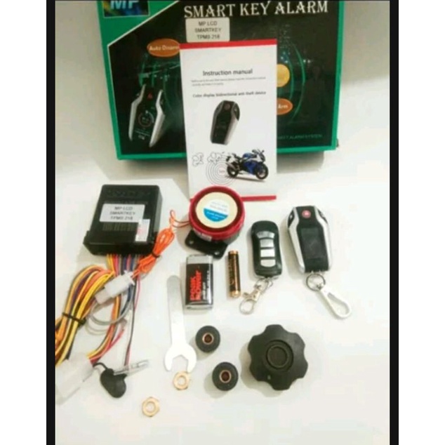 Jual alarm motor smartkey 218 LCD terbaru. | Shopee Indonesia