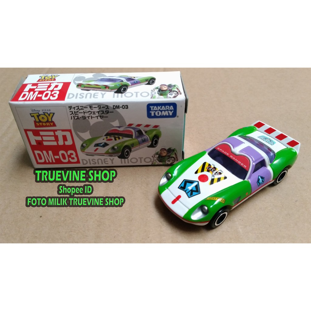 Jual TOMICA Disney Motors Pixar DM-03 Buzz Lightyear Toy Car (Diecast ...
