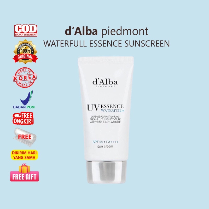 Jual d'Alba UV Essence Waterfull Suncream SPF 50+ PA+++ / d'Alba ...