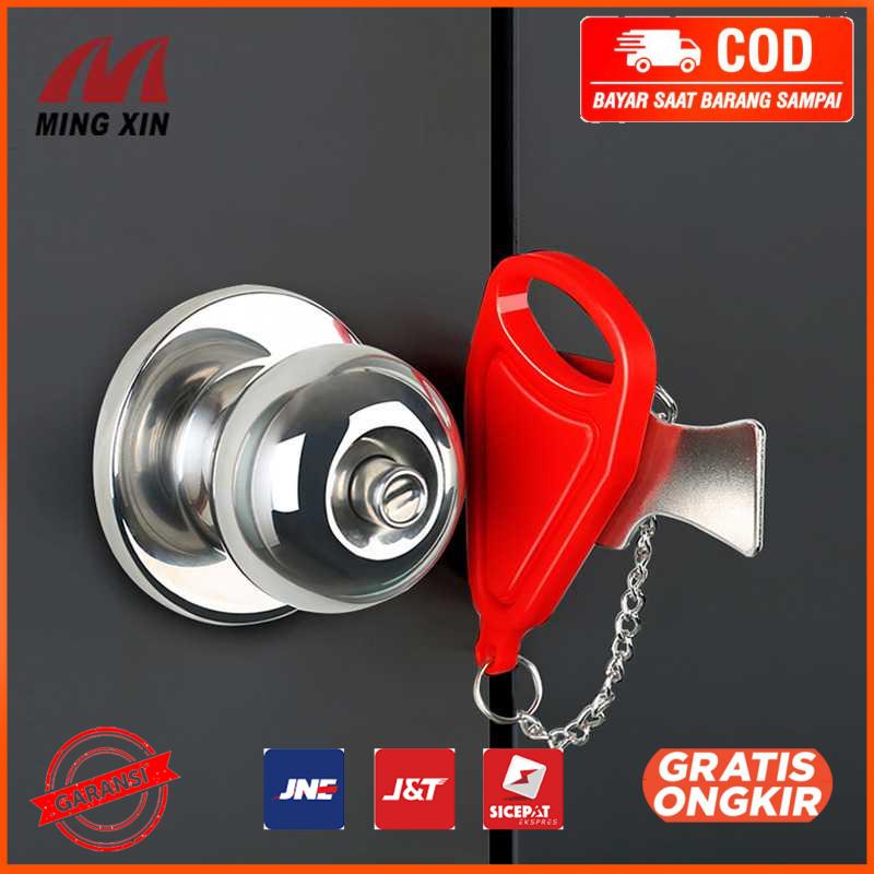 Jual Kunci Pintu Portable Anti Lockpick Door Lock 2 cm Hole N20 ...