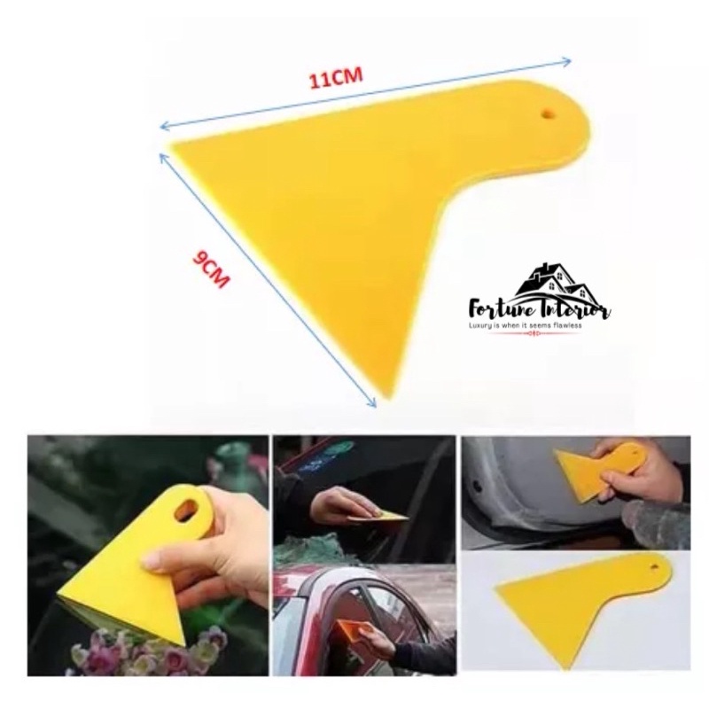 Jual Tool Rakel kape kapi wiper wipper scrap scrapper segitiga alat ...