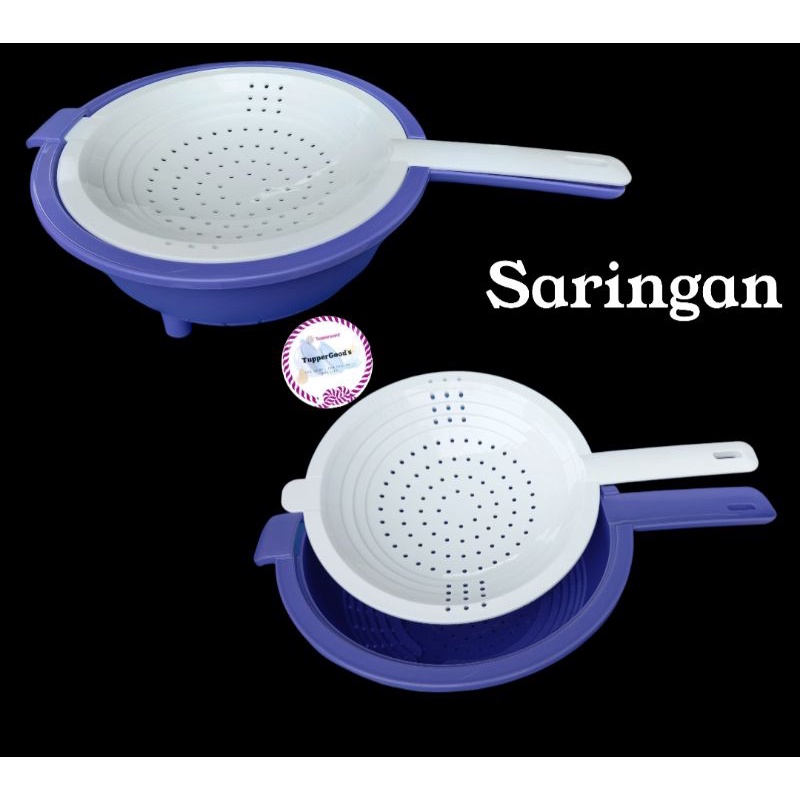 Jual Saringan Sayur Double Colander Tupperware | Shopee Indonesia