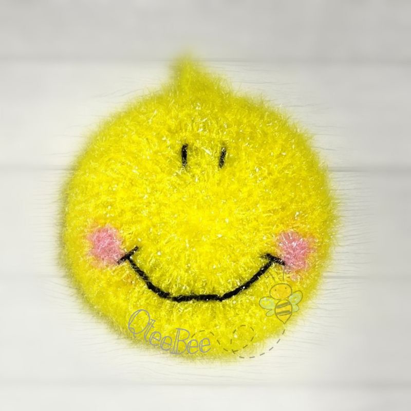 Jual Dish scrubber Emoji / sabut cuci piring / korean tapas lucu ...