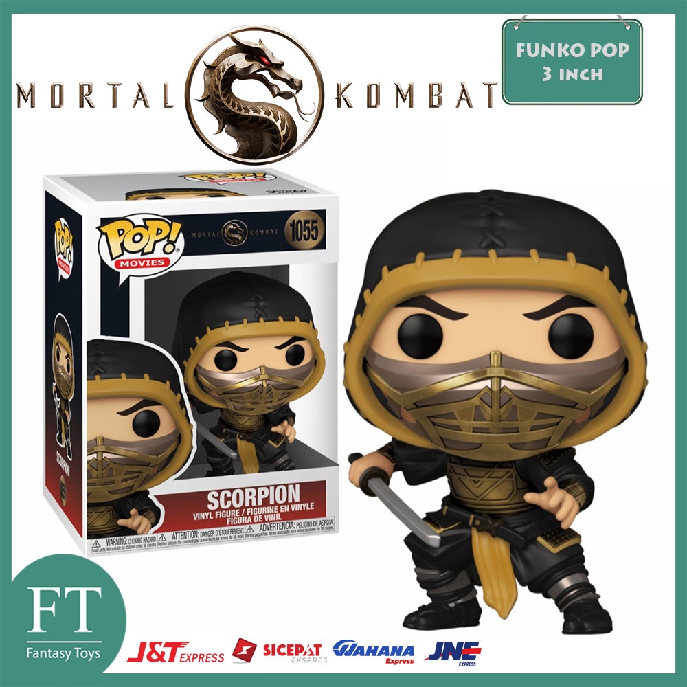Jual Funko Pop Movie Mortal Kombat - Scorpion (1055) | Shopee Indonesia