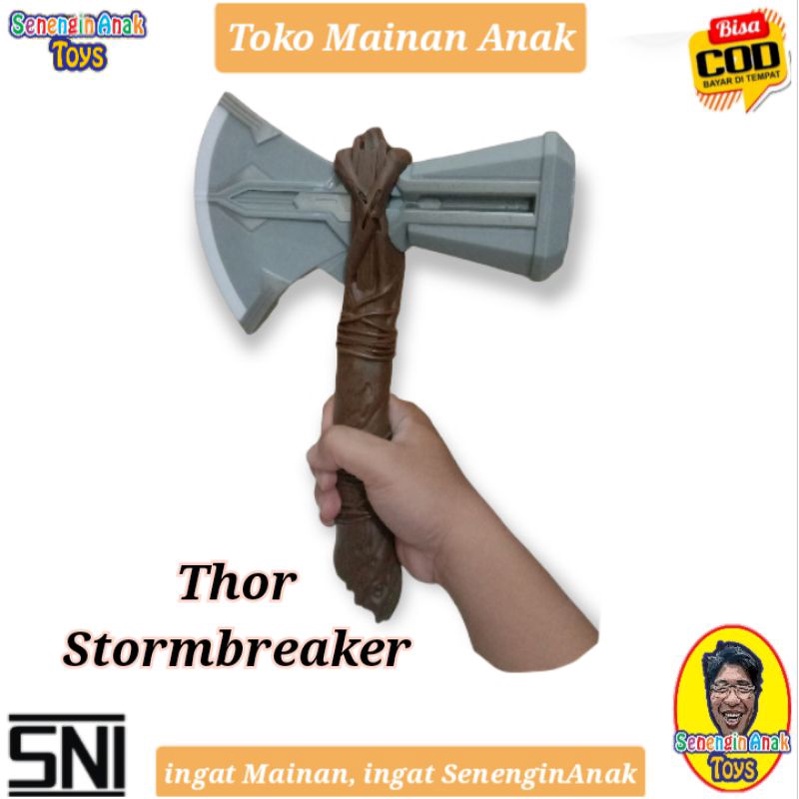 Jual Mainan senjata kapak thor Stormbreaker ada lampu dan suara ...