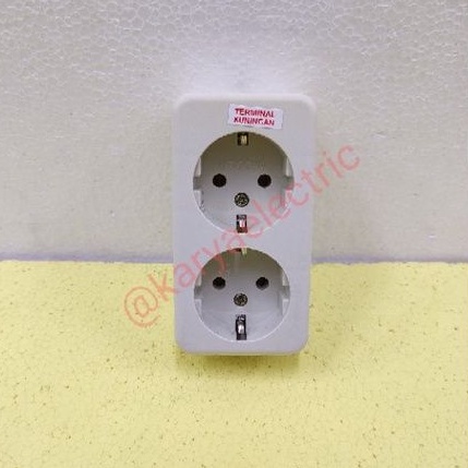 Jual Stop Kontak Arde Colokan Listrik 2LB UTICON ST-128 ORIGINAL | Shopee Indonesia