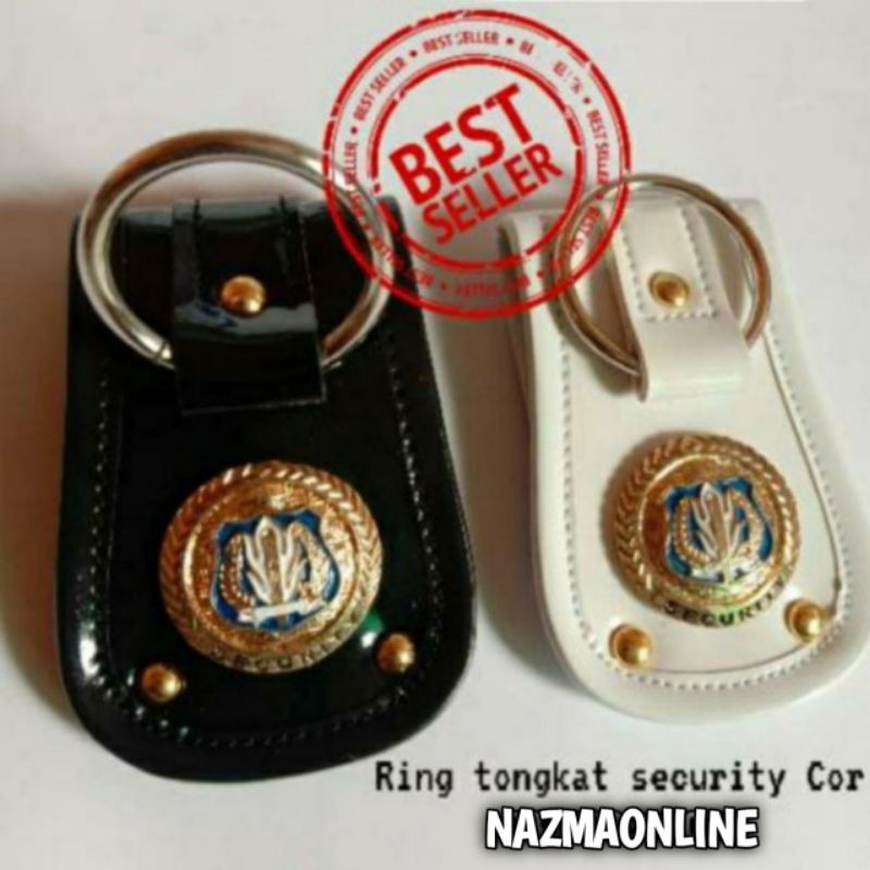 Jual RING TONGKAT SECURITY LOGO COR/HITAM PUTIH READY | Shopee Indonesia